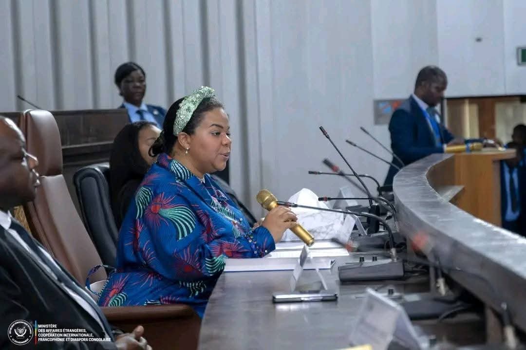 RDC – Diplomatie : La Ministre d’État Thérèse Kayikwamba Wagner ...